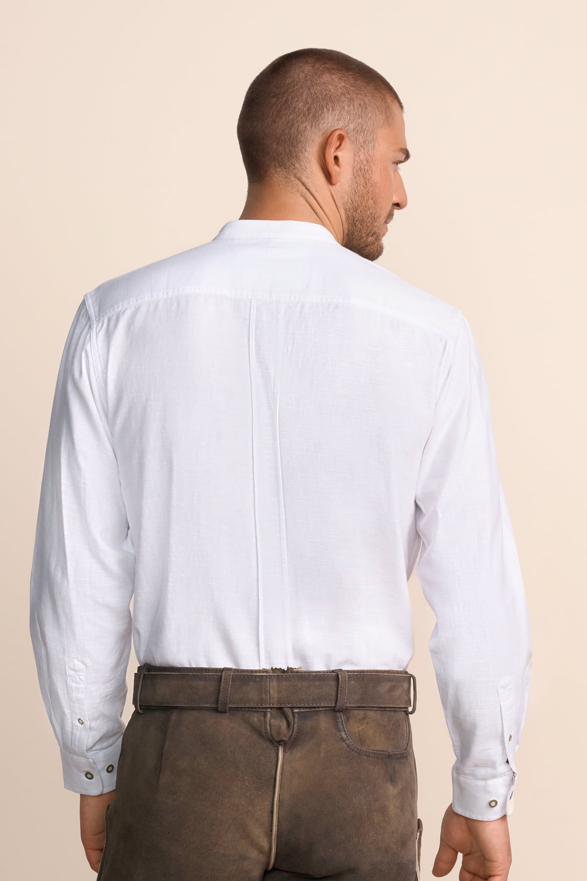 Trachtenhemd Rowan in weiß im Krüger Dirndl Online Shop