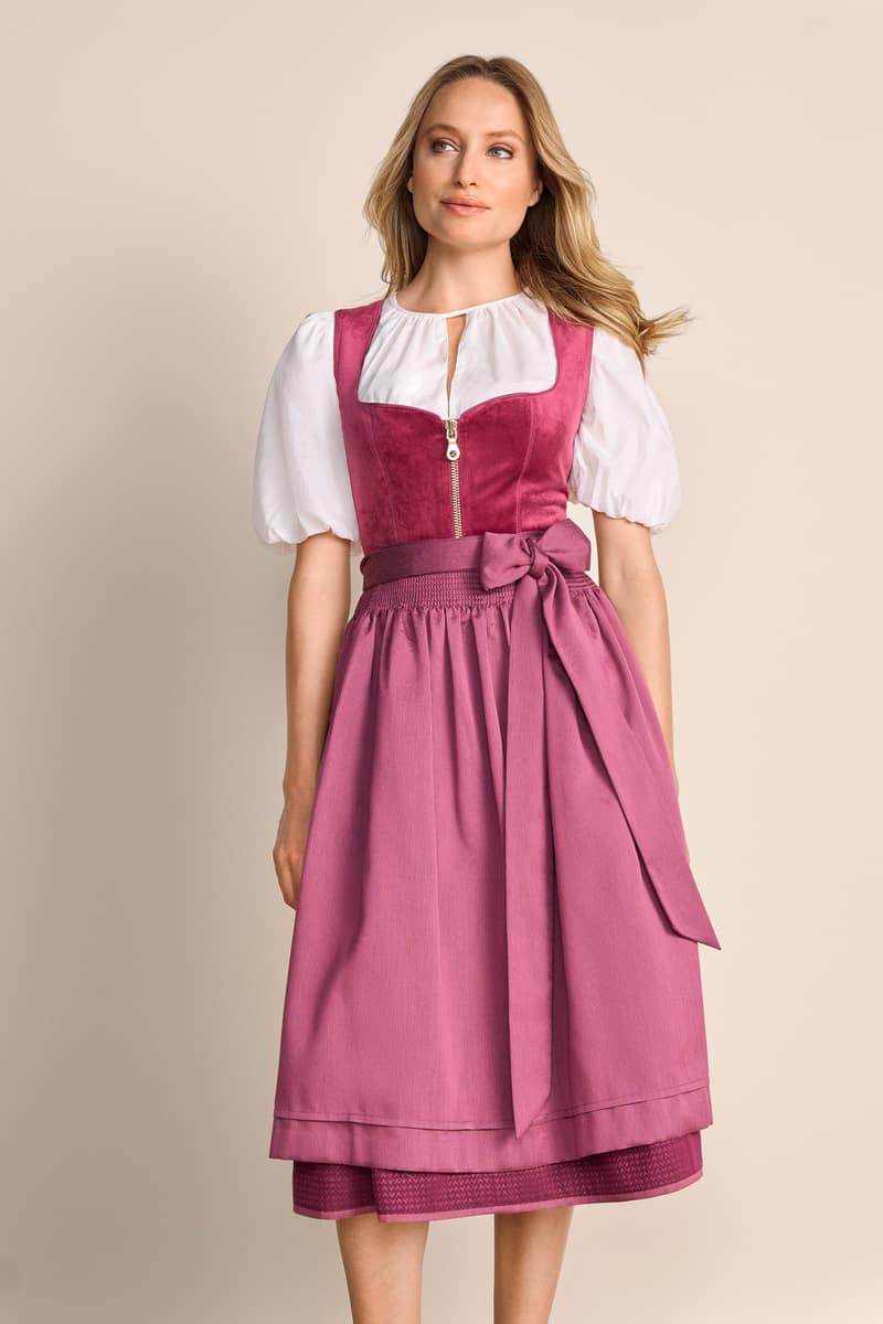 Pink Dirndl in the Krüger Dirndl Online Shop