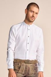 Trachtenhemd Frieder in weiß im Krüger Dirndl Online Shop