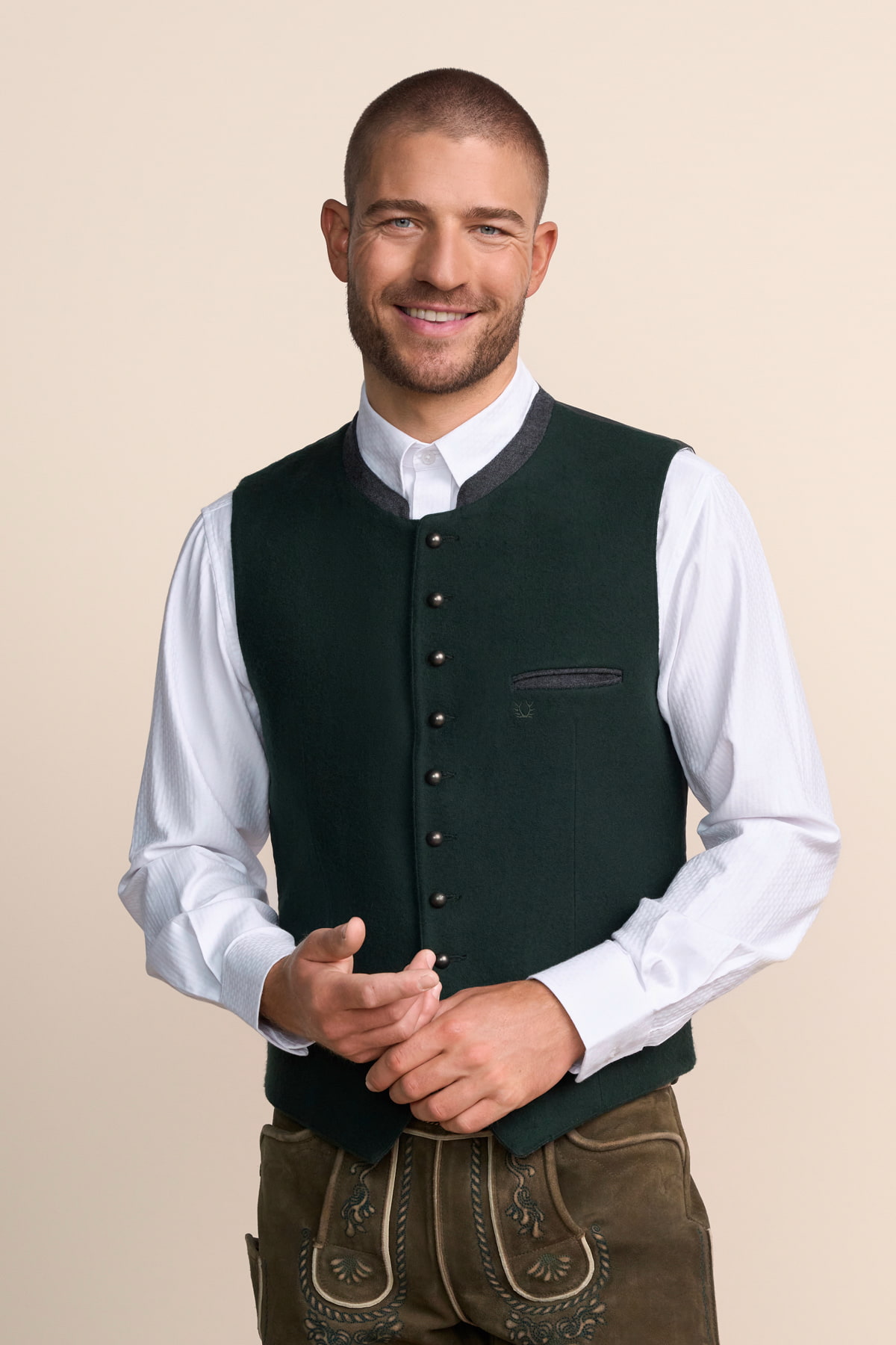 Trachten waistcoat Jamie in Krüger Dirndl Online Shop
