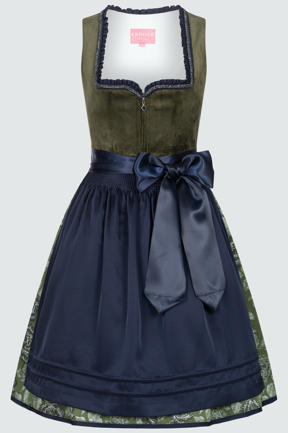 Samtdirndl im Krüger Dirndl Online Shop