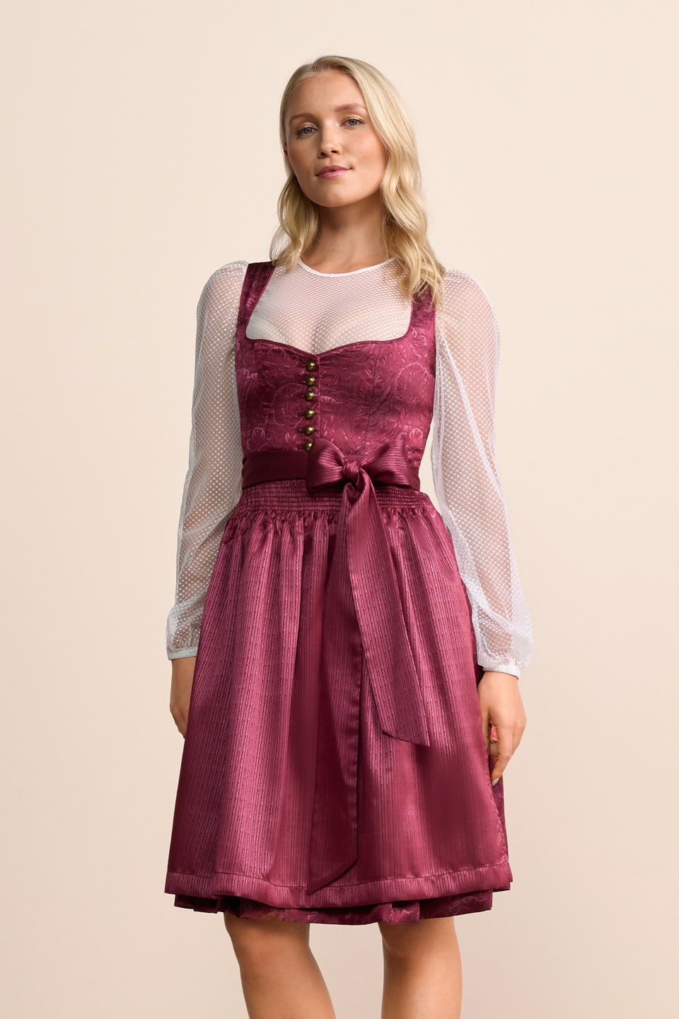 Pink Dirndl in the Krüger Dirndl Online Shop