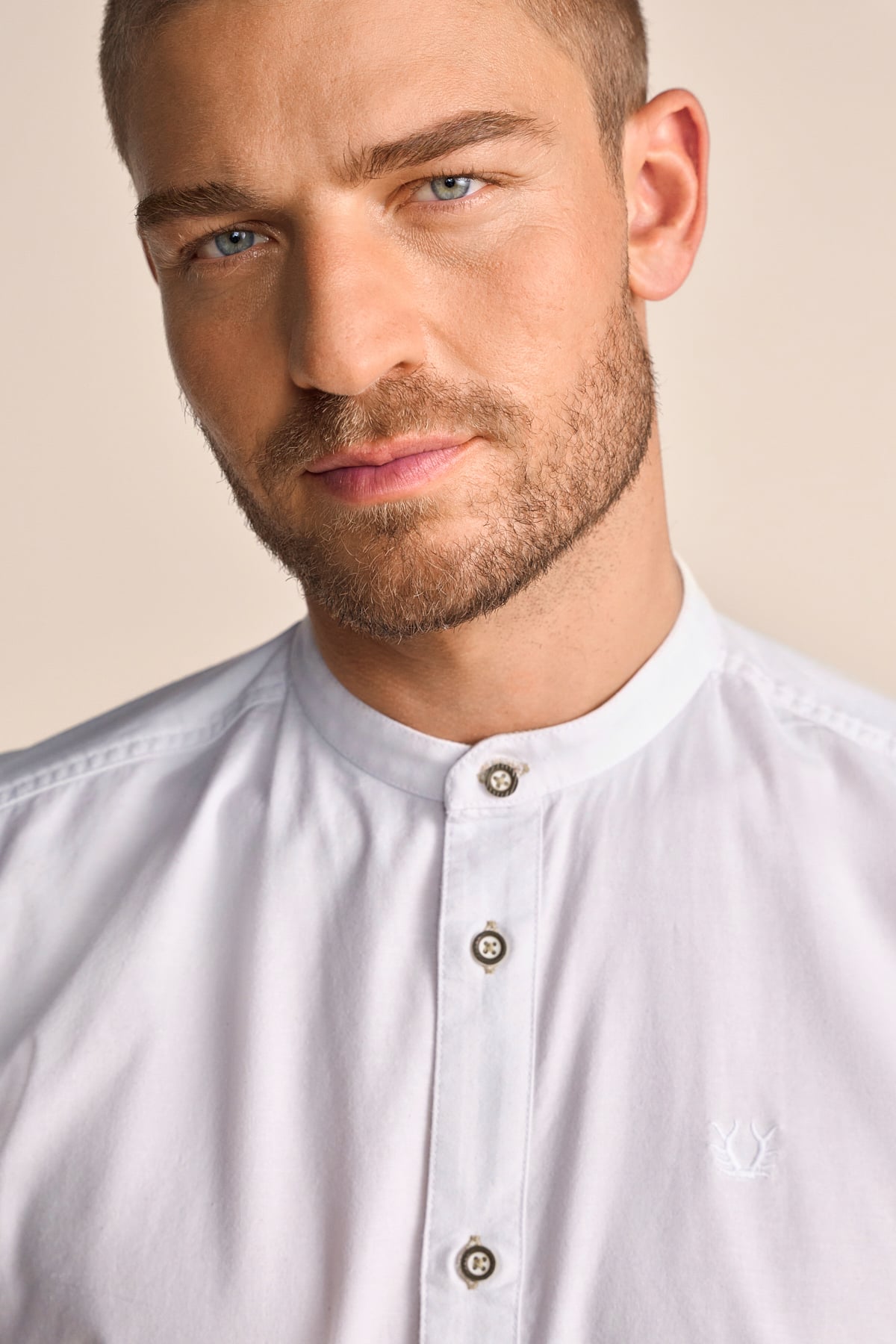 Trachtenhemd Frieder in weiß im Krüger Dirndl Online Shop