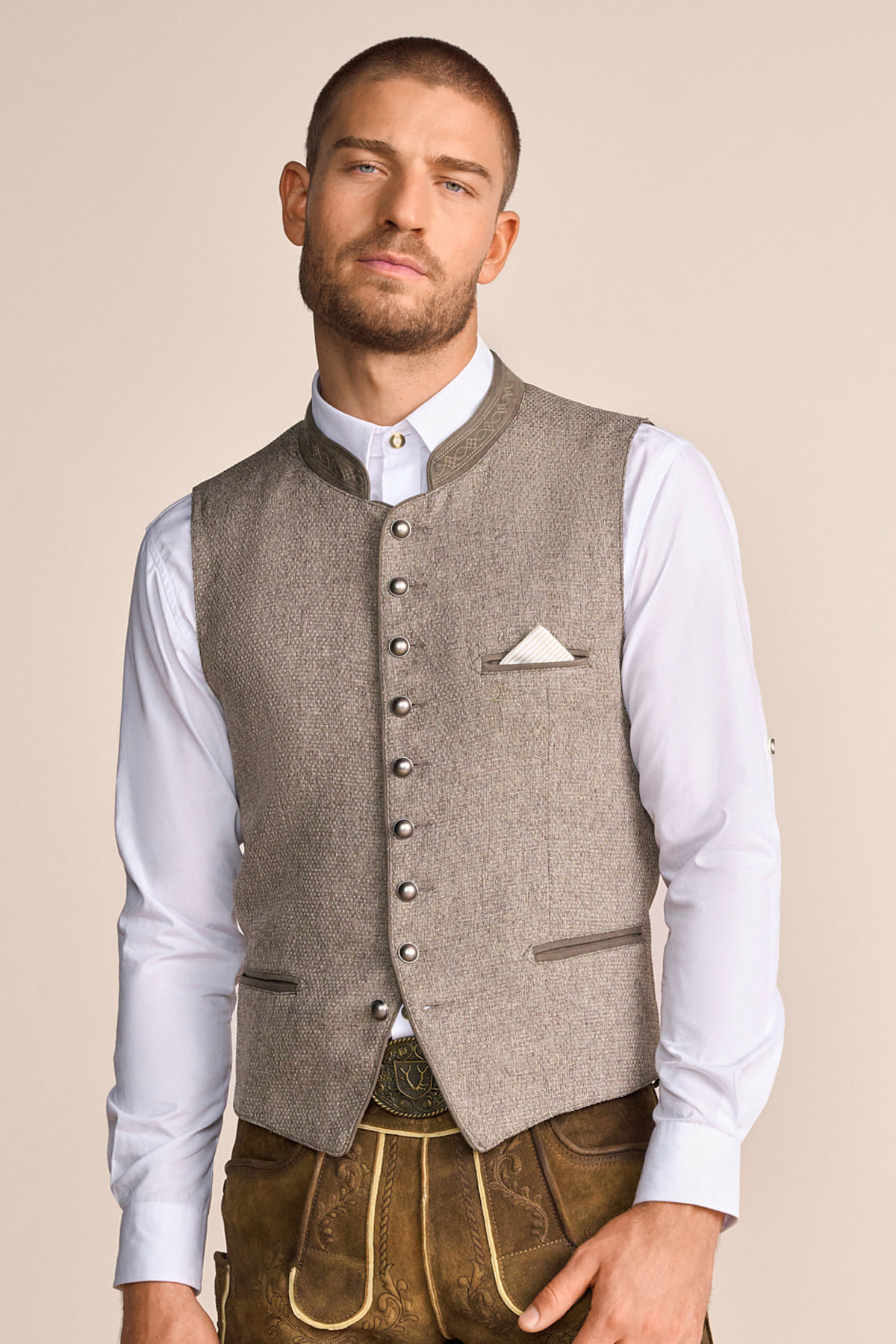Trachten waistcoat Jörn in Krüger Dirndl Online Shop