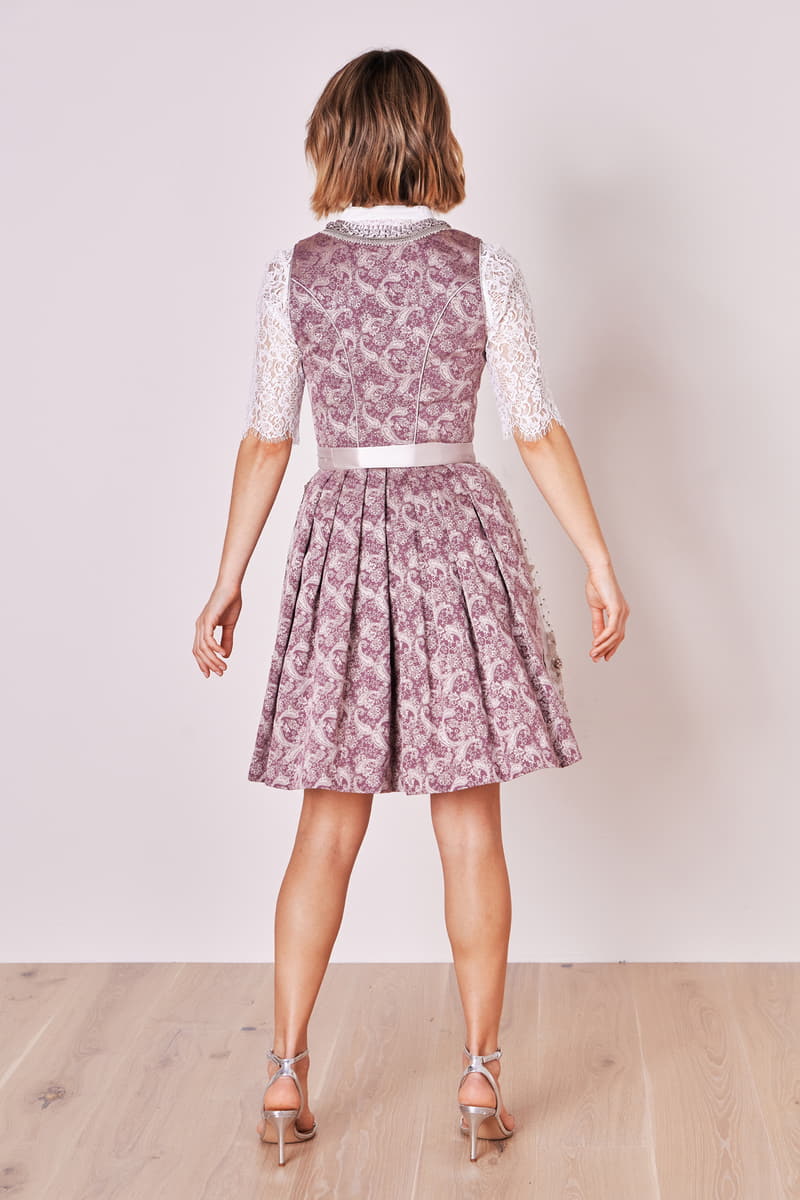 Dirndl Stine (50cm) in rosa im Krüger Dirndl Online Shop